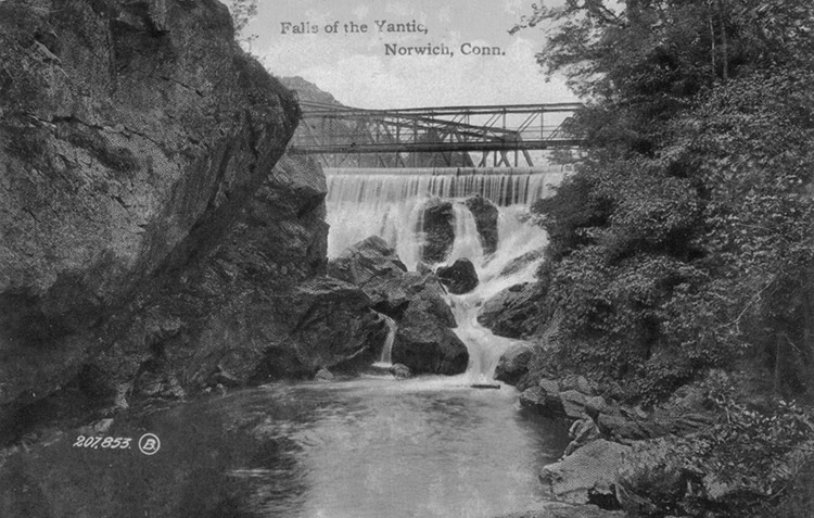 yantic-falls - Norwich Historical Society